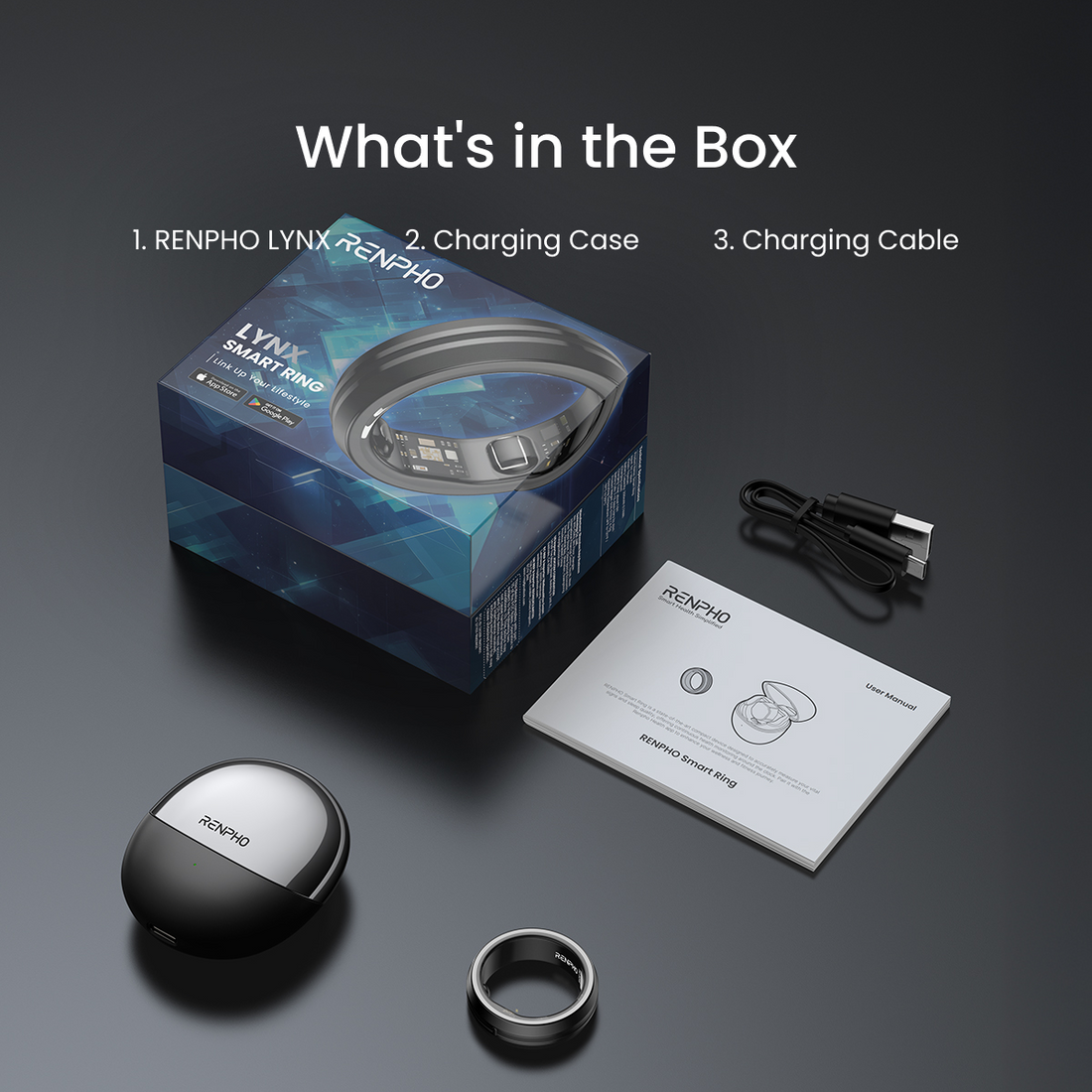 LYNX Smart Ring: Enhanced Health, Activity, and Sleep Monitoring